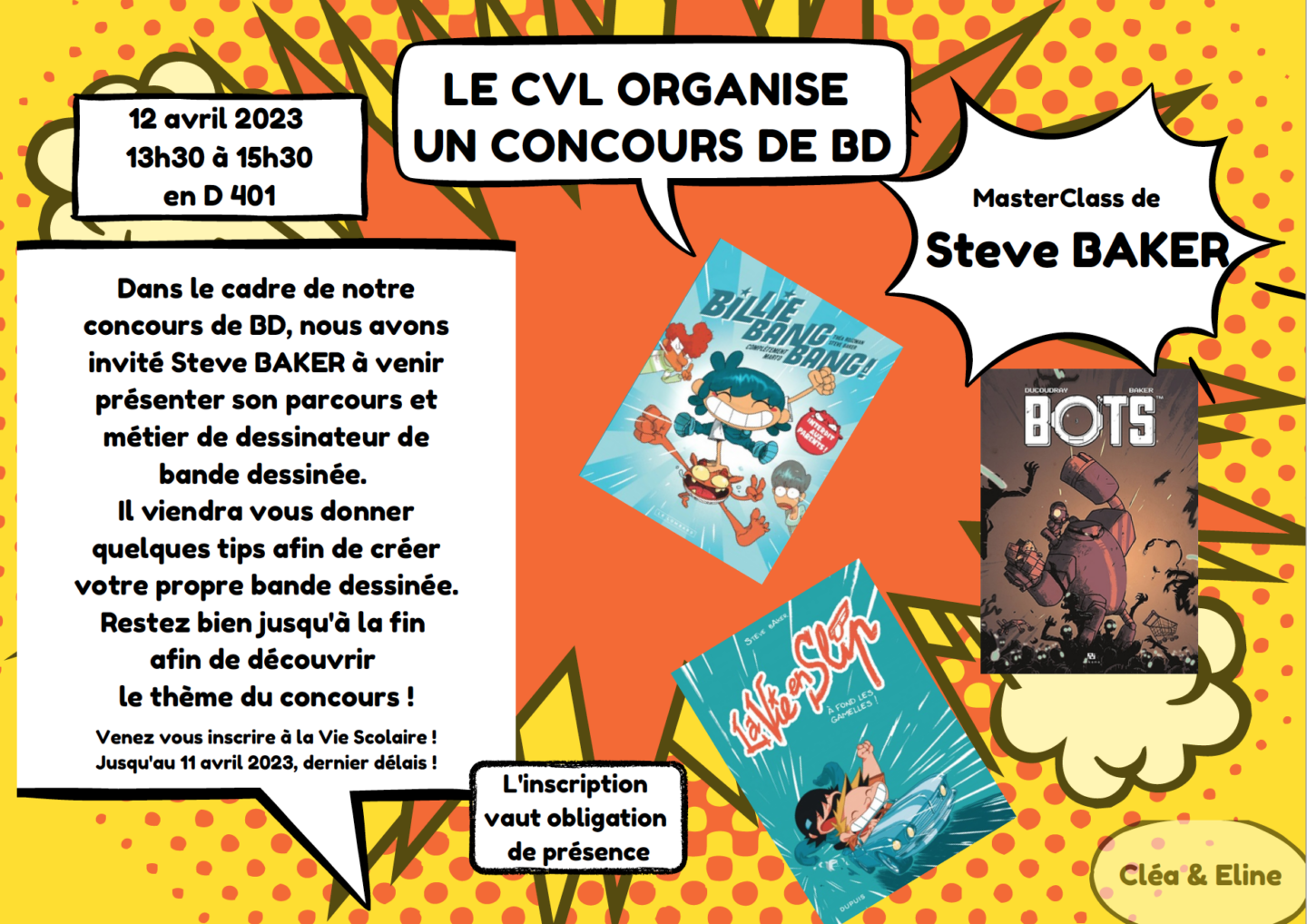Concours de BD à JDA | Lycée Jeanne d'Arc Rouen